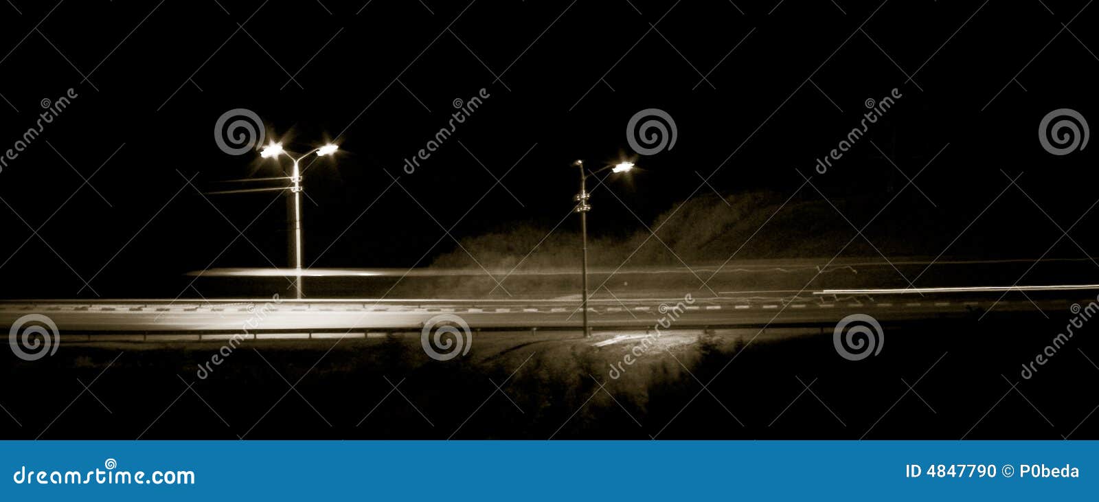 Midnight road stock photo. Image of night, outside, road - 4847790