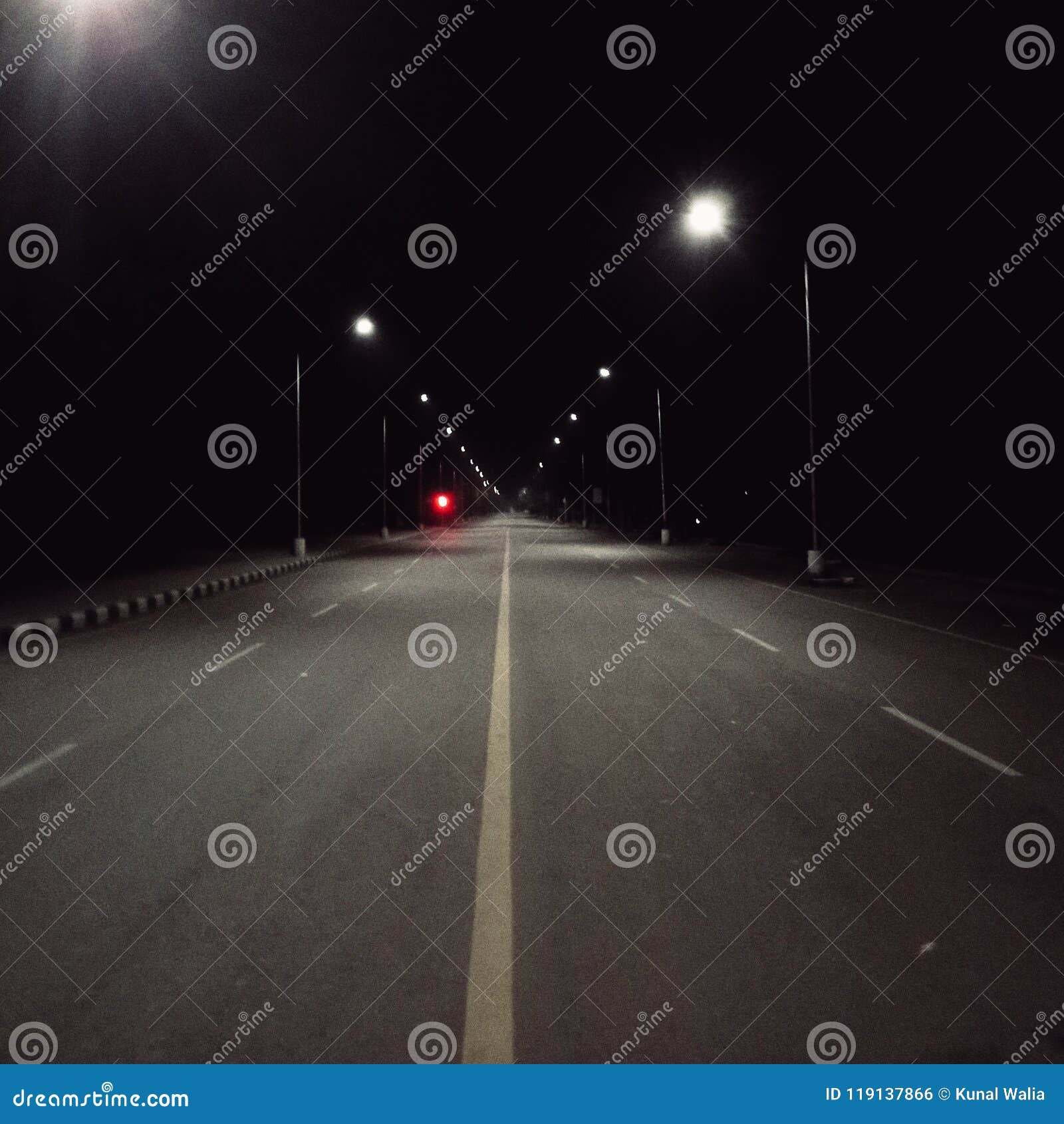 Midnight Road stock photo. Image of night, road, midnight - 119137866