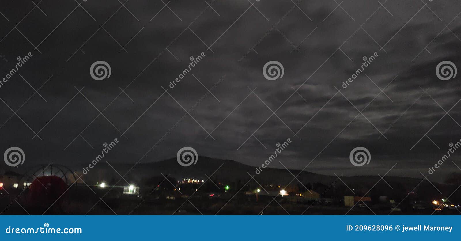 Midnight sky view stock photo. Image of light, skyline - 209628096