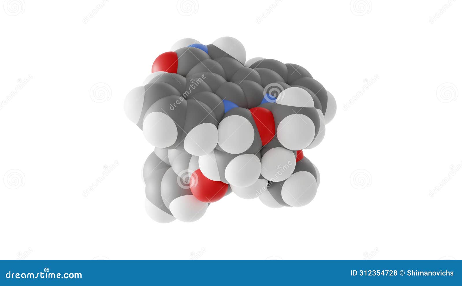 Midostaurin Molecule, Protein Kinase Inhibitor, Molecular Structure ...