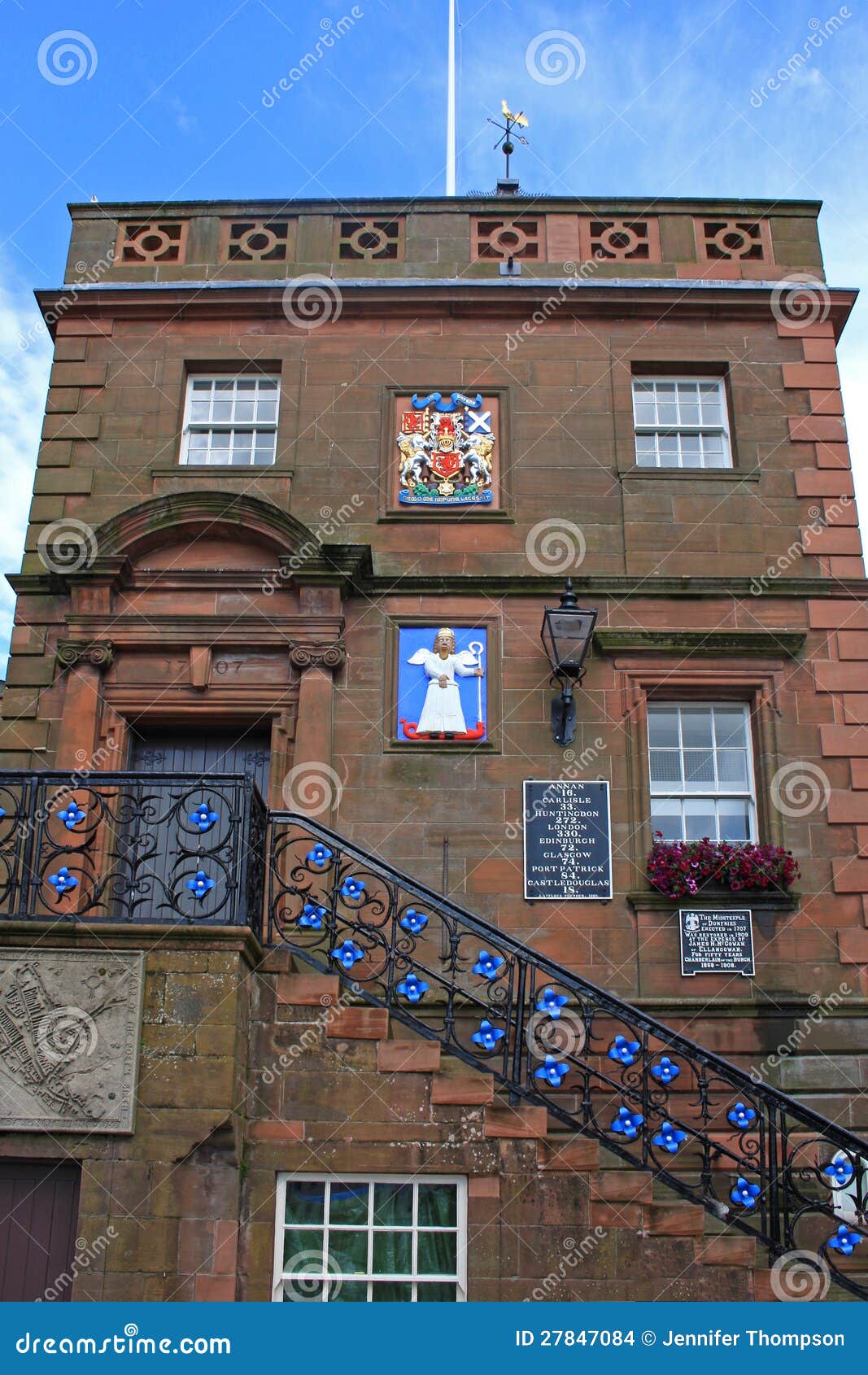 Midsteeple, Dumfries stock photo. Image of scotland, hall - 27847084