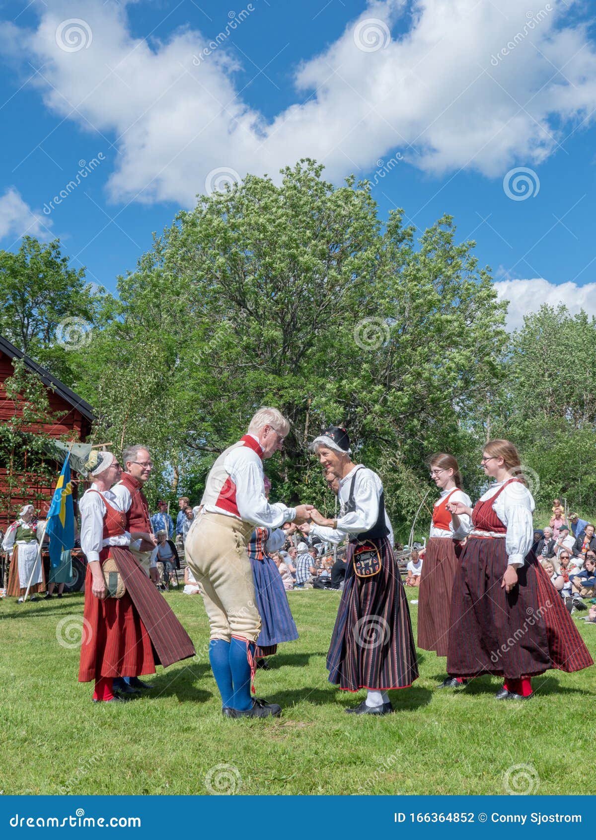Midsummer Day Celebration in Sweden Editorial Photography - Image of ...