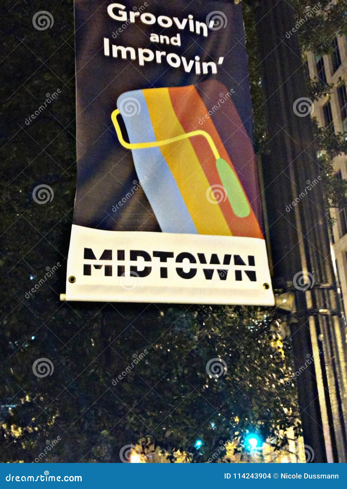 Midtown Atlanta editorial stock image. Image of midtown - 114243904