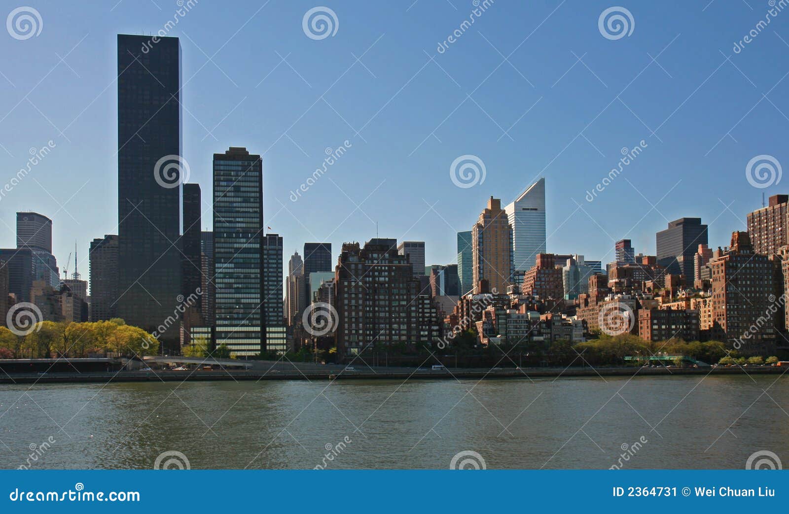 Midtown Manhattan stock image. Image of building, manhattan - 2364731