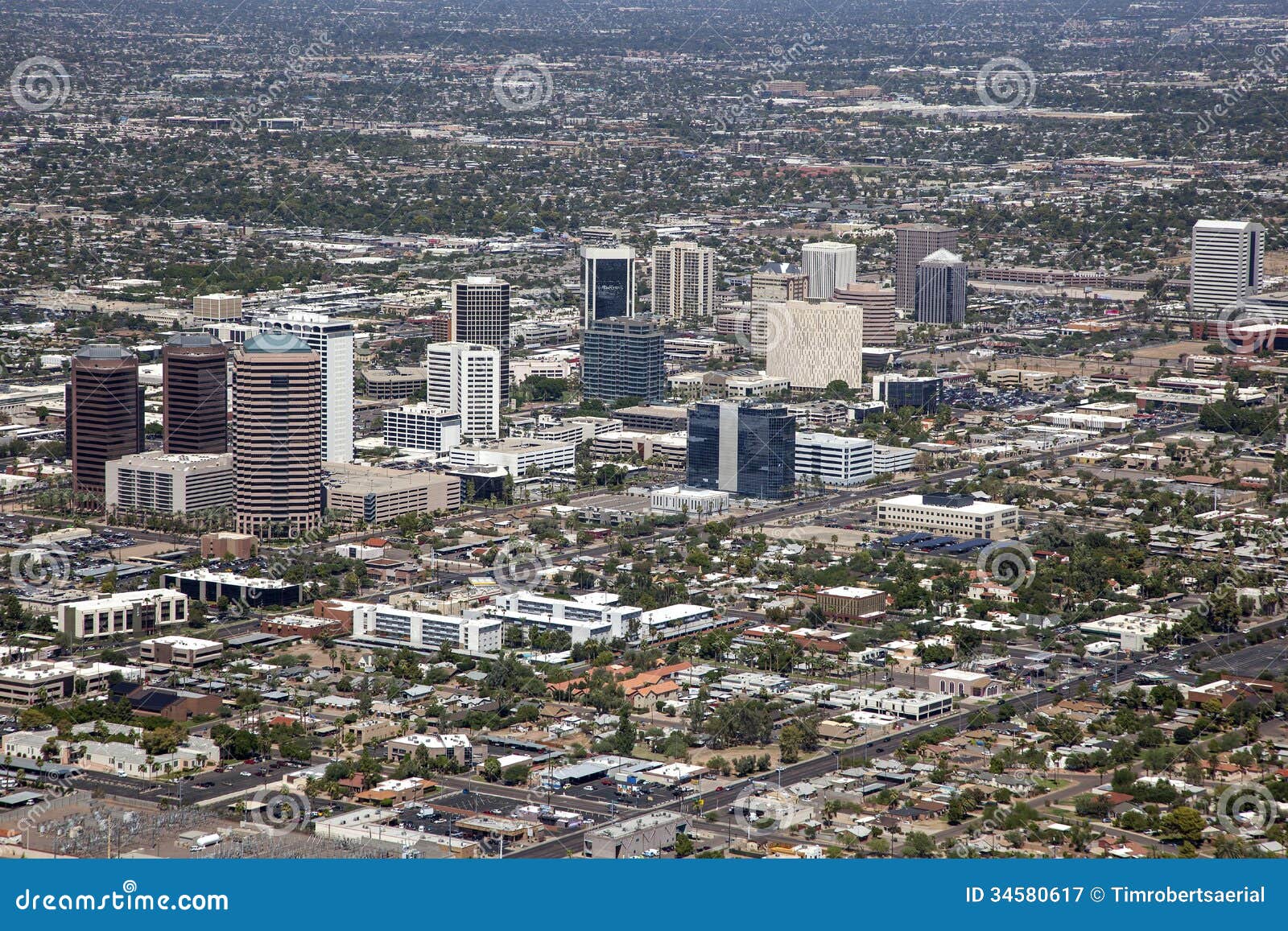 Midtown Phoenix imagen de archivo. Imagen de foenix, minorista - 34580617