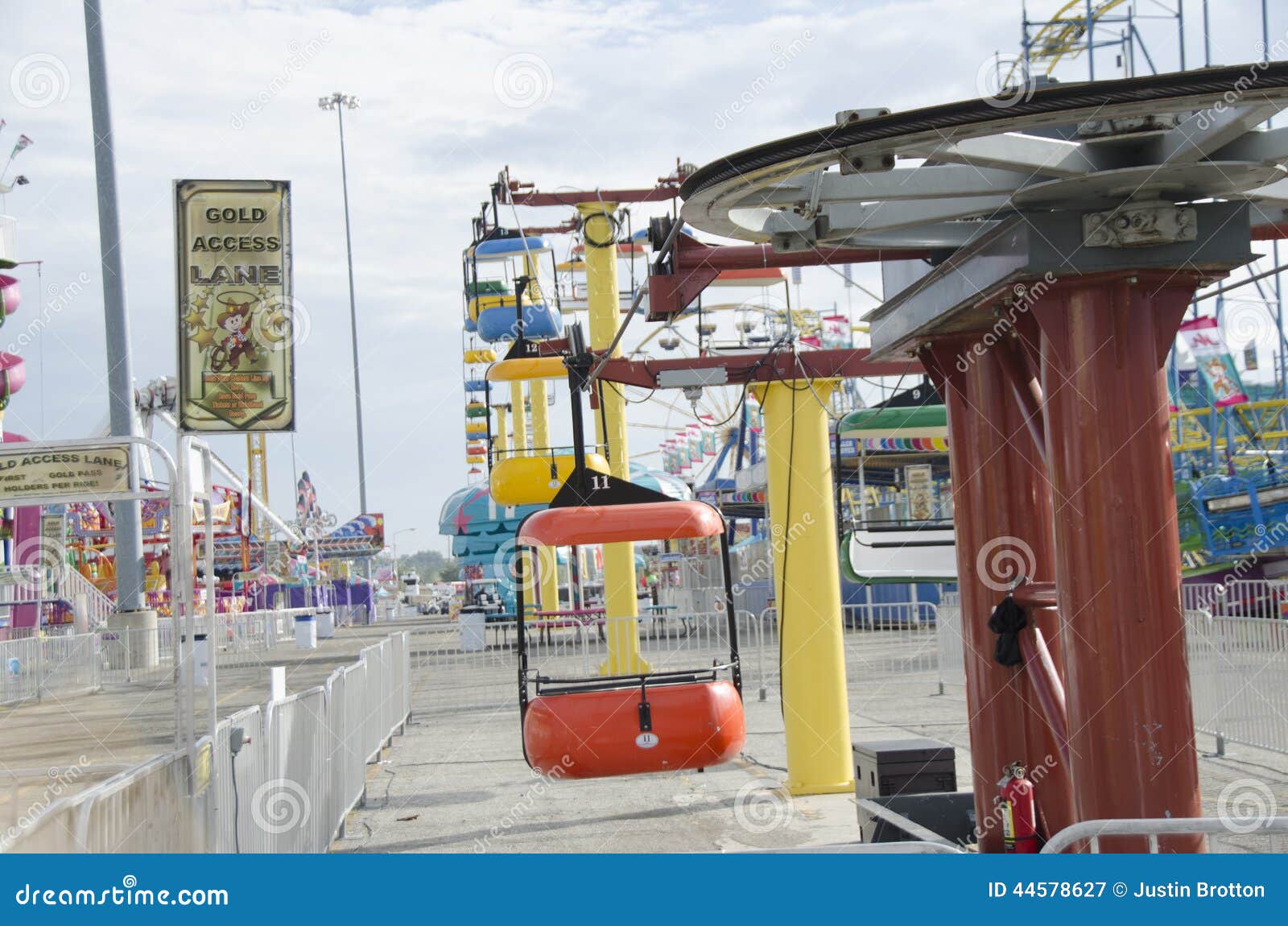 Midway Ride at Oklahoma State Fair Editorial Photography - Image of ...
