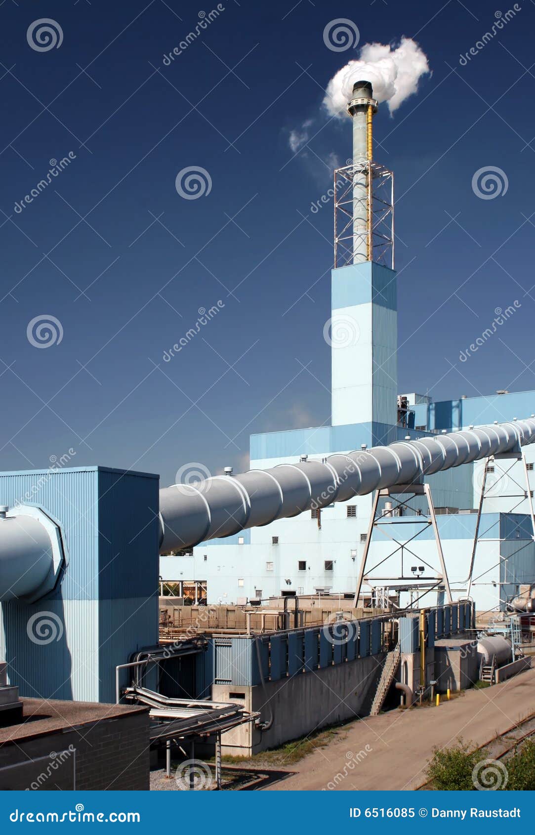 Midwestern Paper Mill stock image. Image of business, mill - 6516085