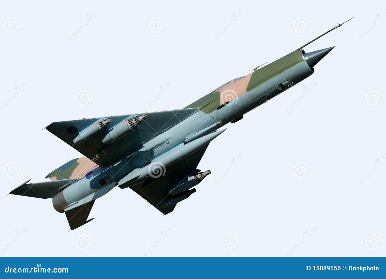 MiG 21 Aircraft stock photo. Image of flying, aircraft - 15089556