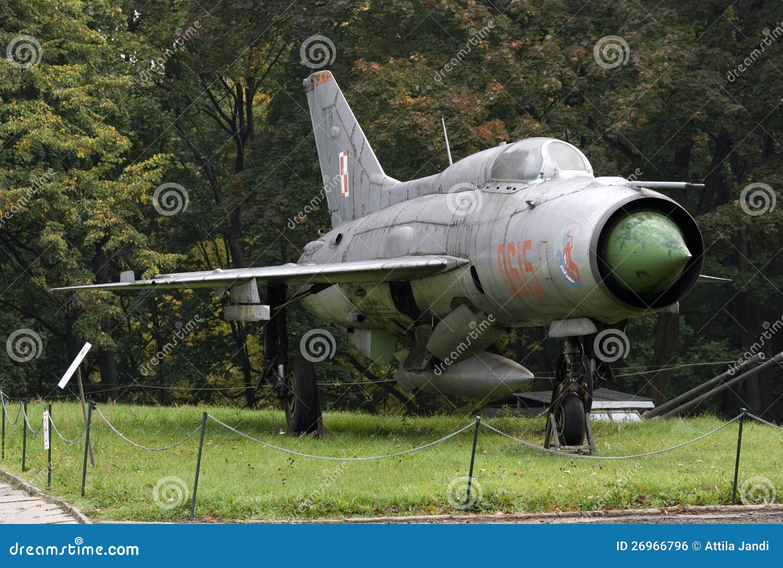 MIG-21 Soviet Fighter, Warszawa, Poland Editorial Photo - Image of ...