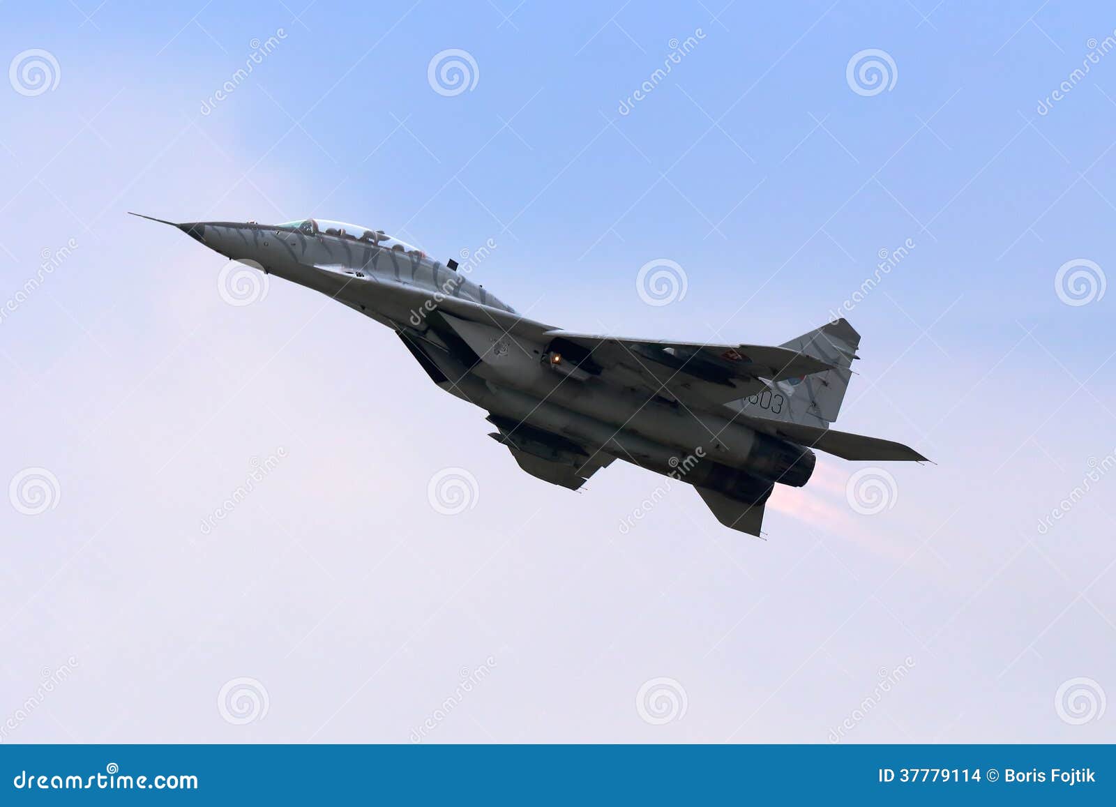 Mig-29 fighter editorial stock image. Image of airplane - 37779114
