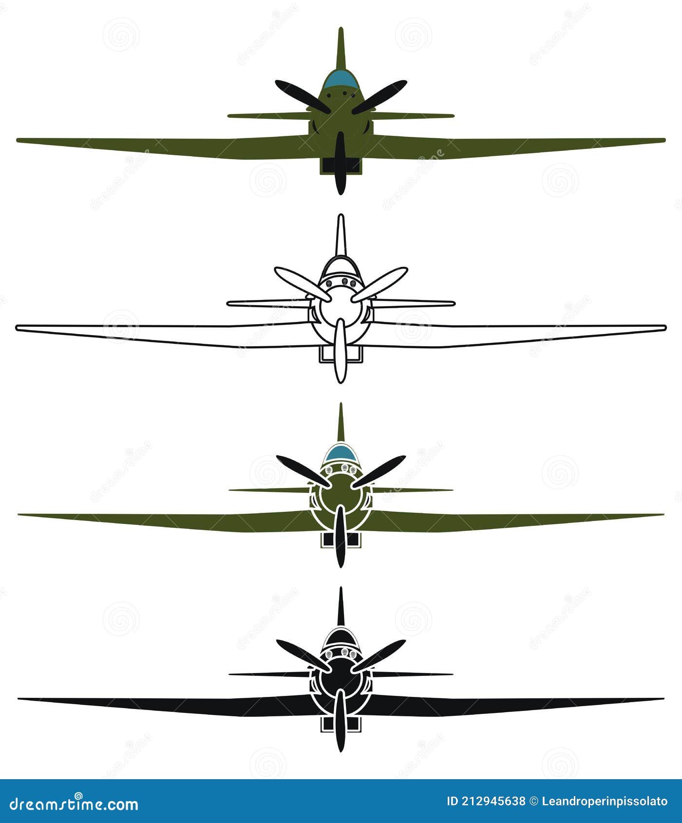 Mig 1 in front view stock vector. Illustration of missel - 212945638