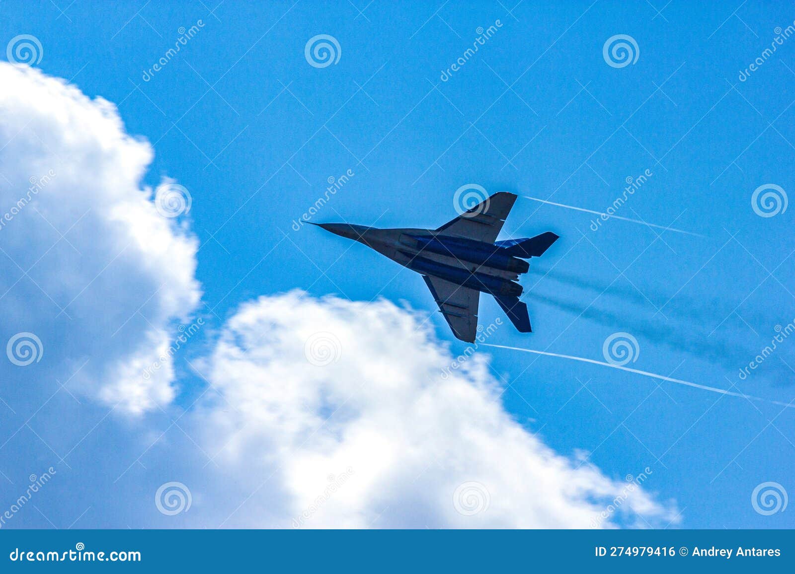 MiG-29LL Flying Laboratory Aircraft Performs a Demonstration Flight ...