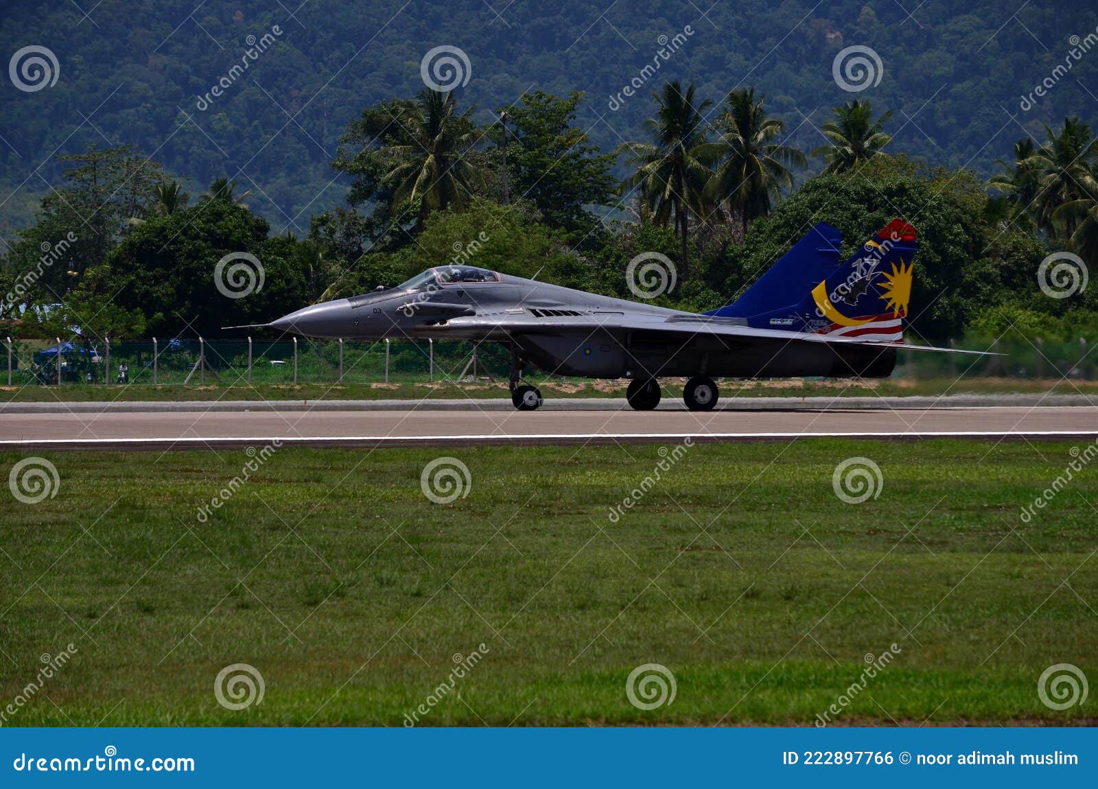 Mig 29N Royal Malaysia Airforce Editorial Photo - Image of propeller ...