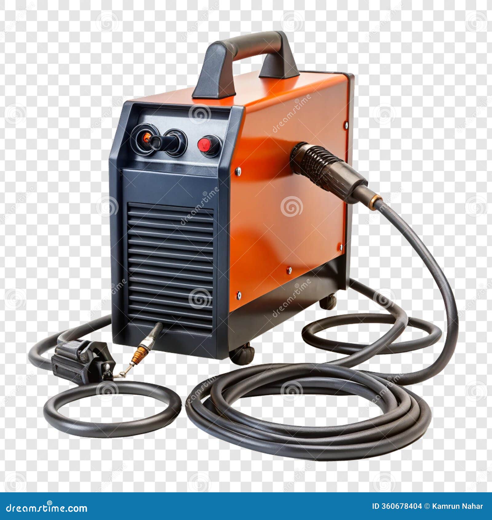 MIG Welder Isolated on Transparent Background Stock Illustration ...