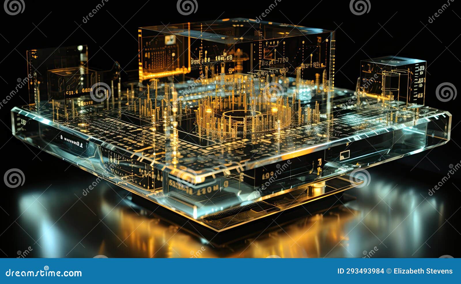 This Might Be Computing in the Very Near Future Stock Illustration ...