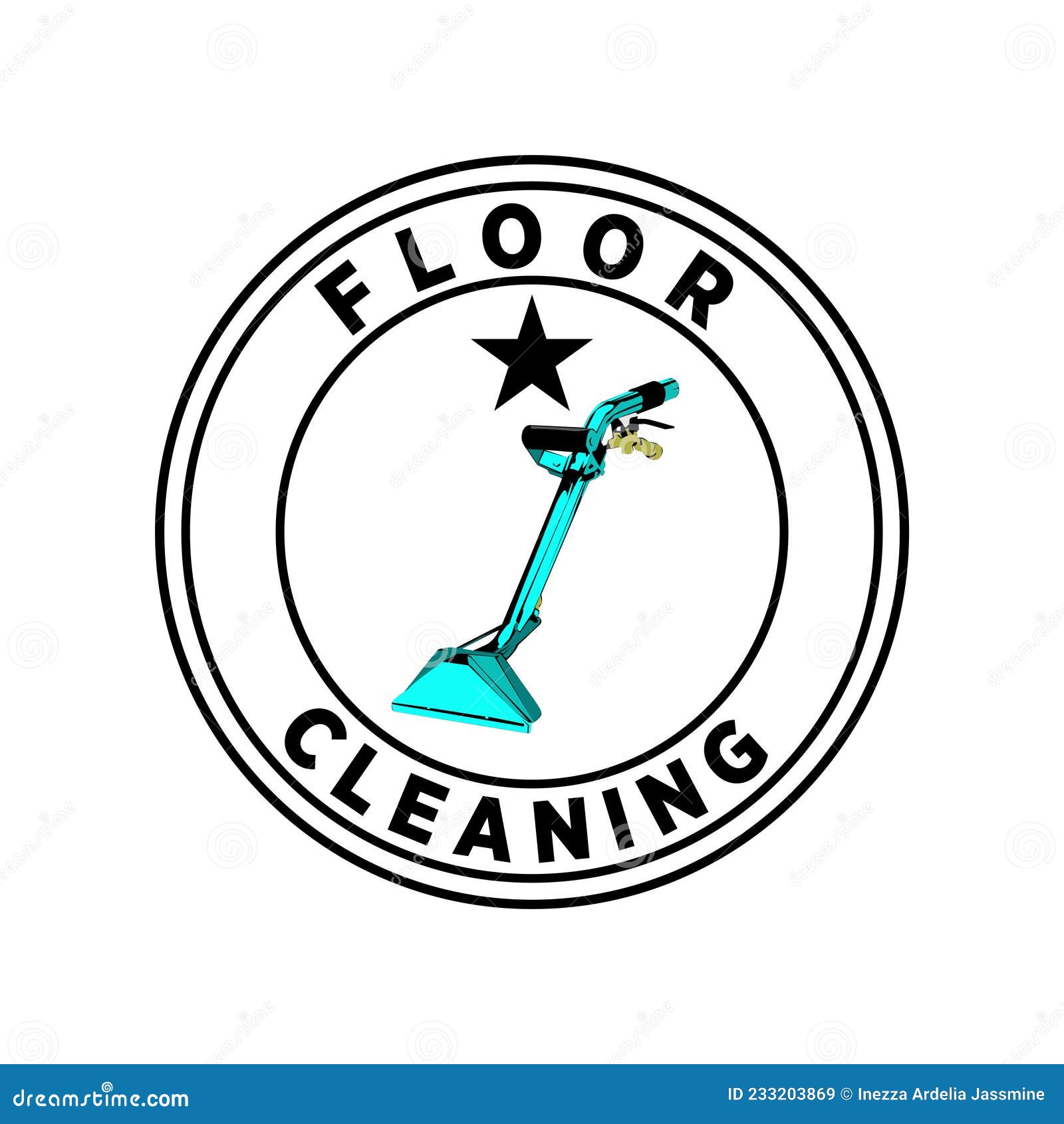 Illustration Vector Graphic of Floor Cleaning Stock Vector ...