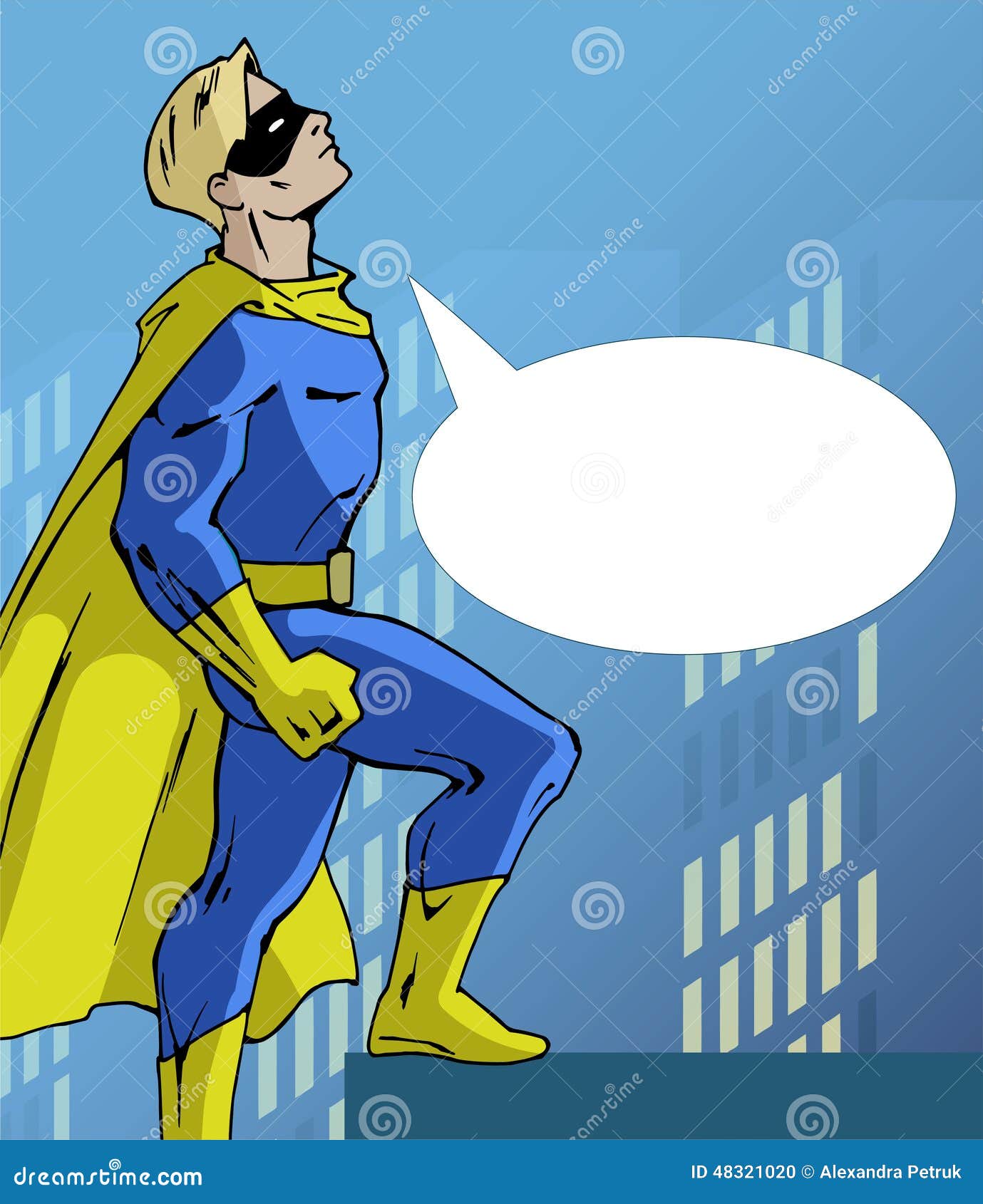 Mighty superhero stock vector. Illustration of success - 48321020