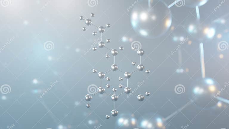 Miglustat Molecular Structure, 3d Model Molecule, Miscellaneous ...