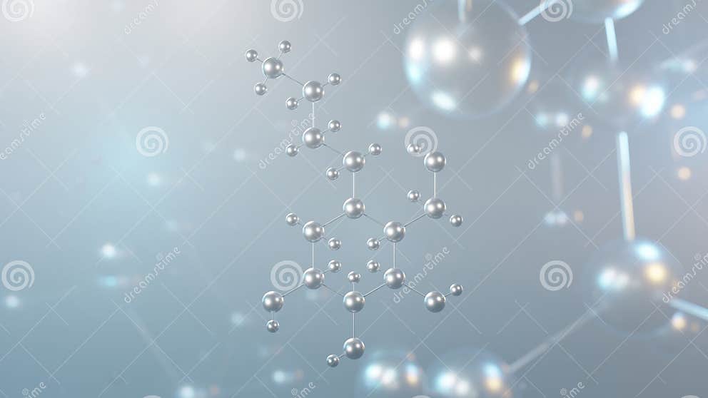 Miglustat Molecular Structure, 3d Model Molecule, Miscellaneous ...