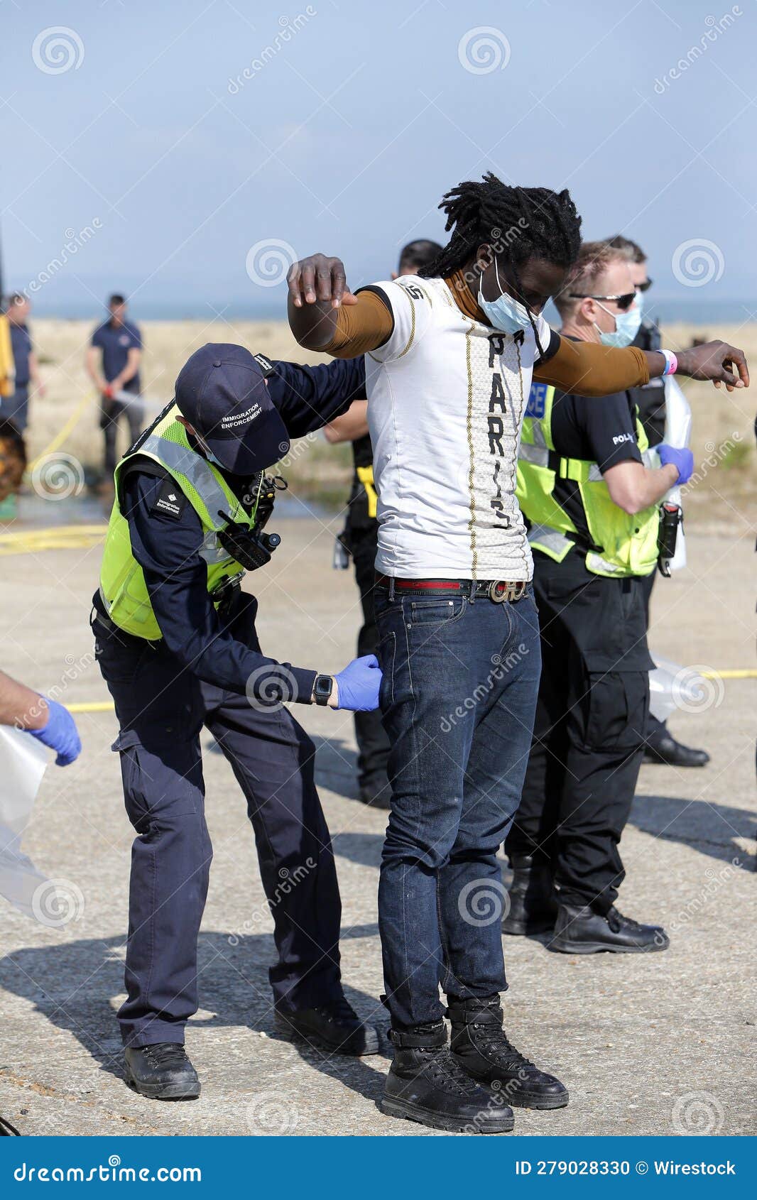 Migrants and Asylum Seekers are Searched by Police and Border Force ...