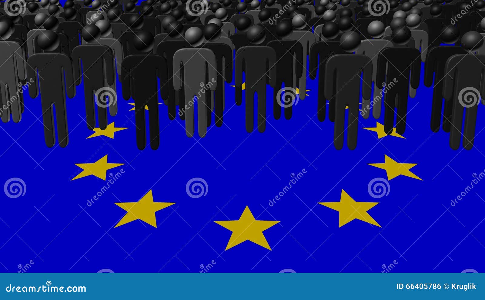 Migration of the people stock illustration. Illustration of emigration ...