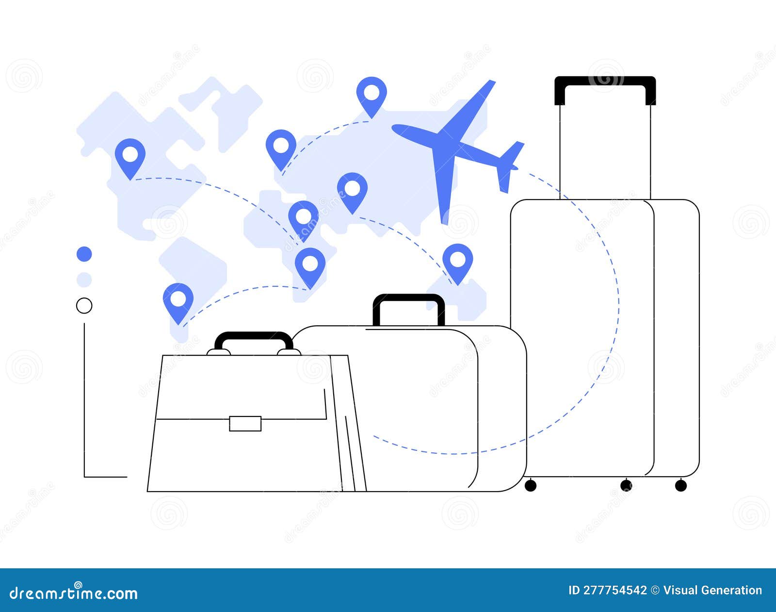 Migratory Movement Abstract Concept Vector Illustration. Stock Vector ...