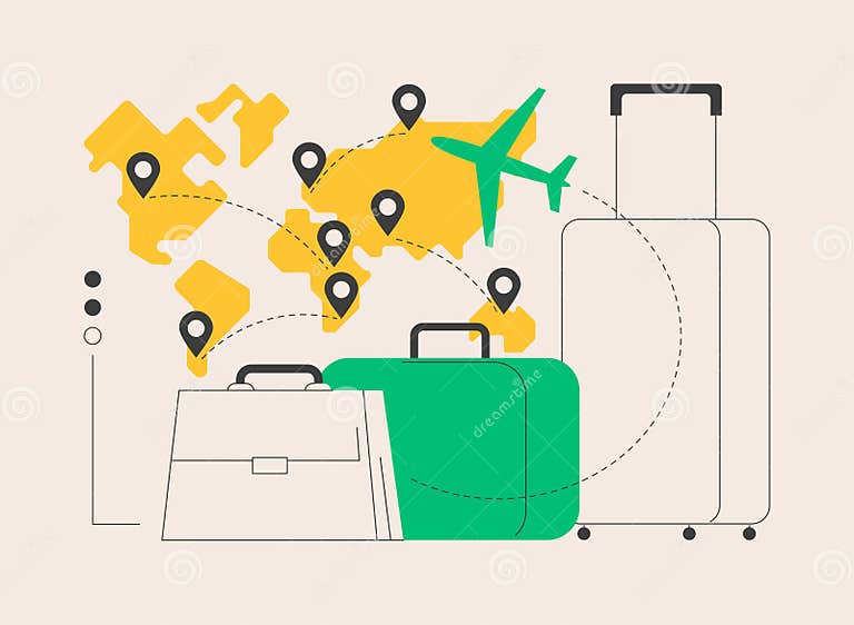 Migratory Movement Abstract Concept Vector Illustration. Stock Vector ...