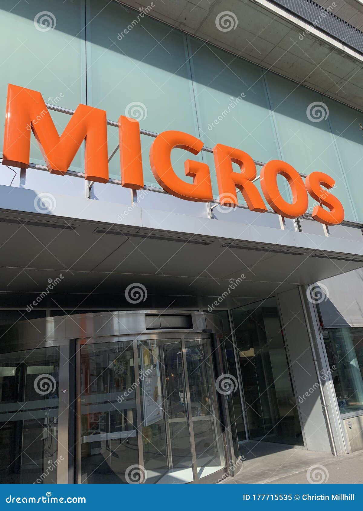 Migros, Swiss Supermarket Bran Chain in Switzerland Editorial Image ... Migros, Swiss Supermarket Bran Chain in Switzerland Editorial Image ...