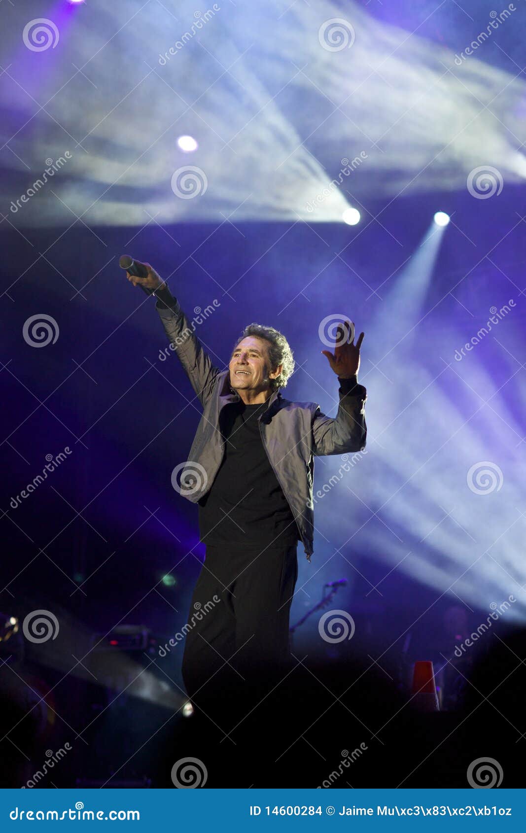 Miguel rios editorial stock image. Image of concert, band - 14600284