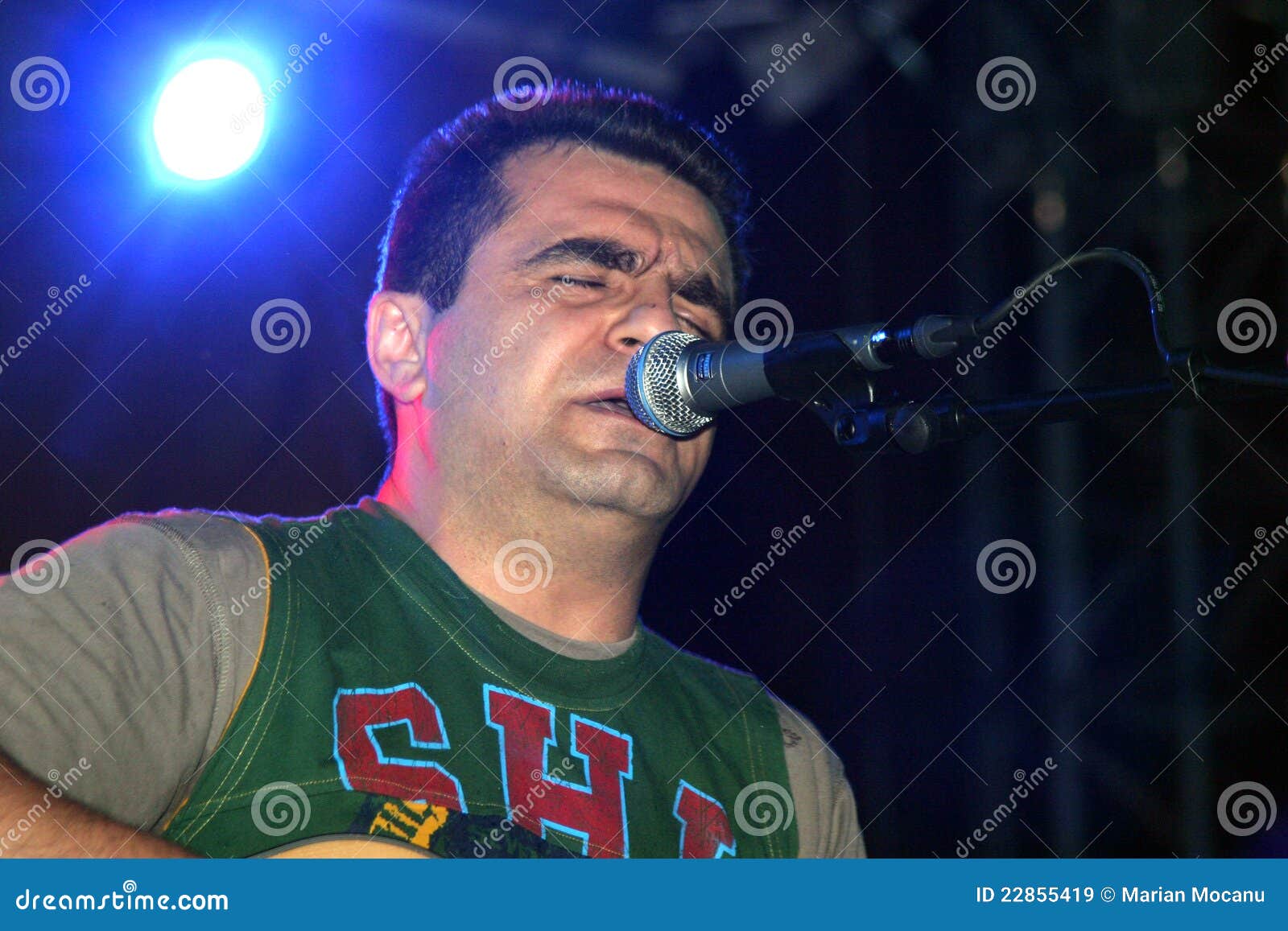 Mihai Margineanu editorial stock image. Image of singer - 22855419