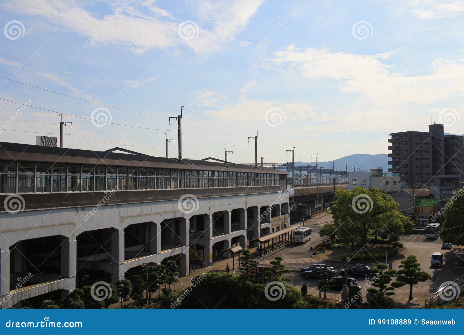 The Mihara Station at Japan 2016 Editorial Stock Image - Image of road ...