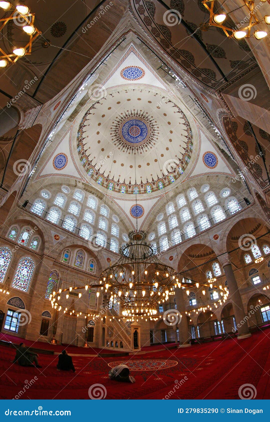Mihrimah Sultan Mosque and Complex Stock Photo - Image of mosque ...