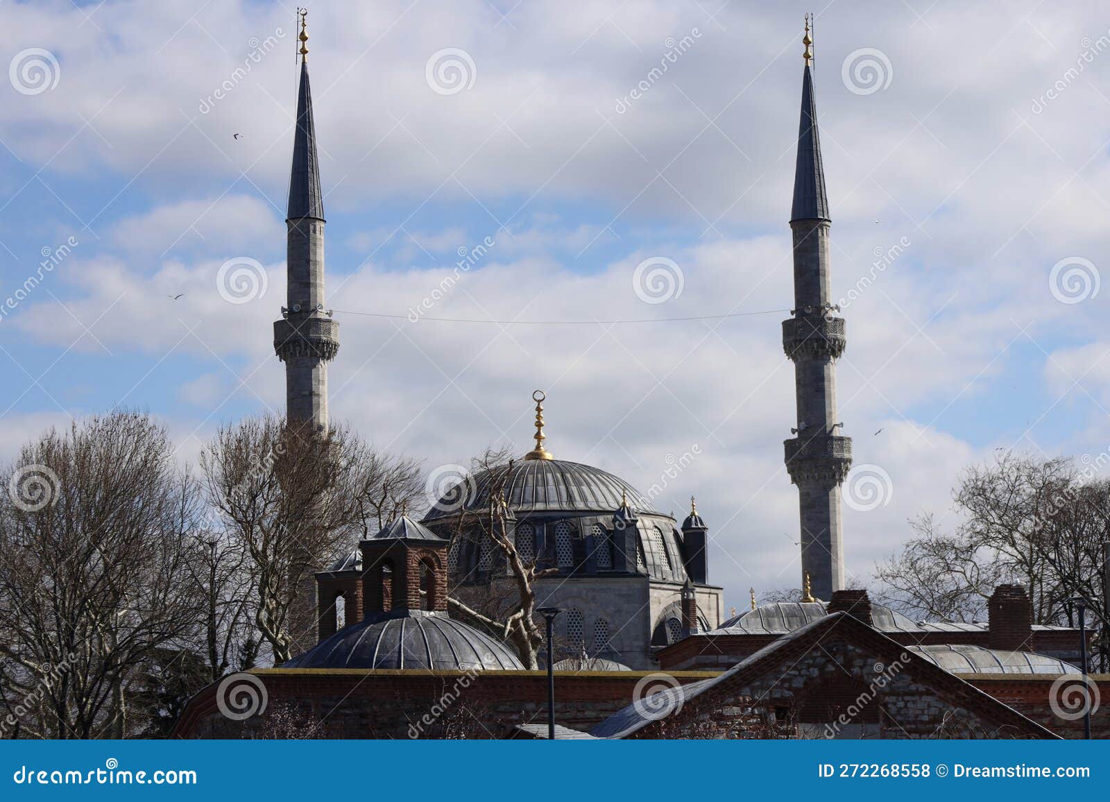 Mihrimah Sultan Mosque Construction: 1548 in Uskudar Stock Photo ...
