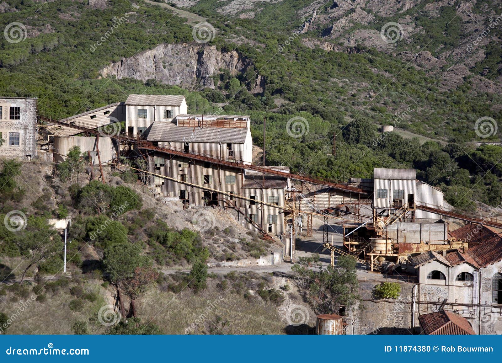 Mijn stock foto. Image of historisch, westelijk, zomer - 11874380