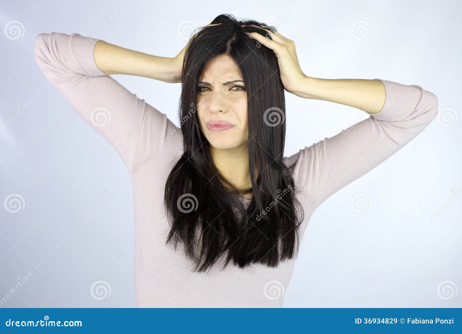 Mijn hoofd drijft gek me stock afbeelding. Image of één - 36934829