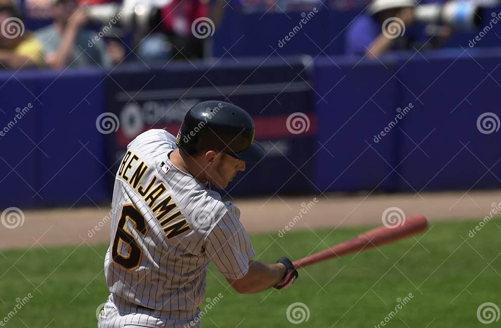 Mike Benjamin foto editorial. Imagen de béisbol, pittsburgh - 74033996