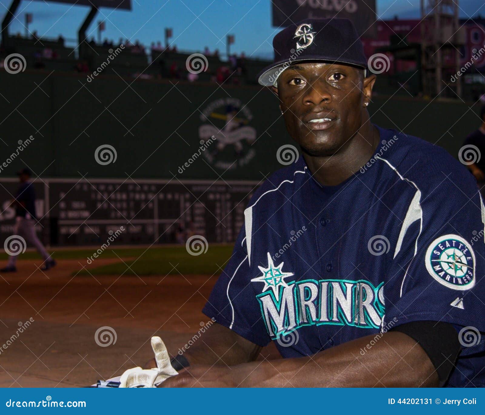 Mike Cameron, Seattle Mariners. Editorial Photo - Image of pose, sports ...