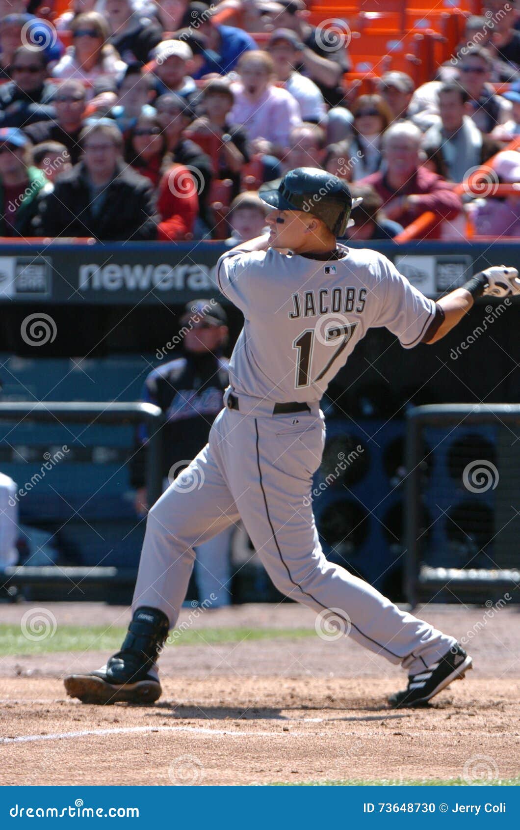 Mike Jacobs immagine editoriale. Immagine di baseman - 73648730