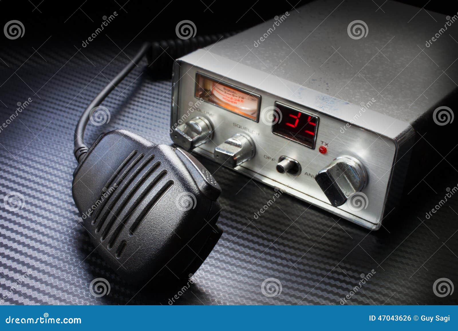 Mike and two way radio stock photo. Image of grey, channel - 47043626