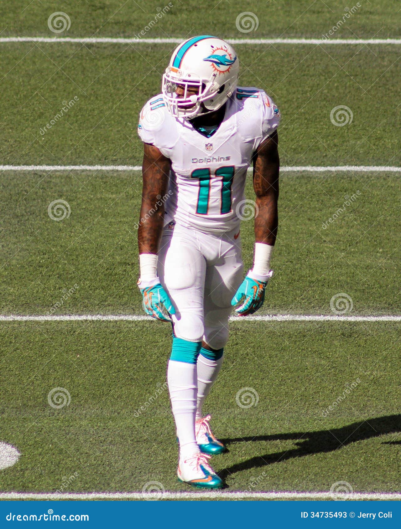 Mike Wallace Miami Dolphins Editorial Stock Photo - Image of miami ...