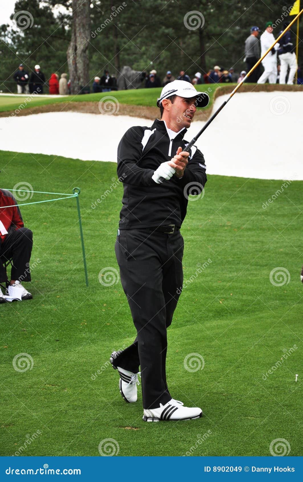 Mike Weir at 2009 Masters editorial stock image. Image of mike - 8902049