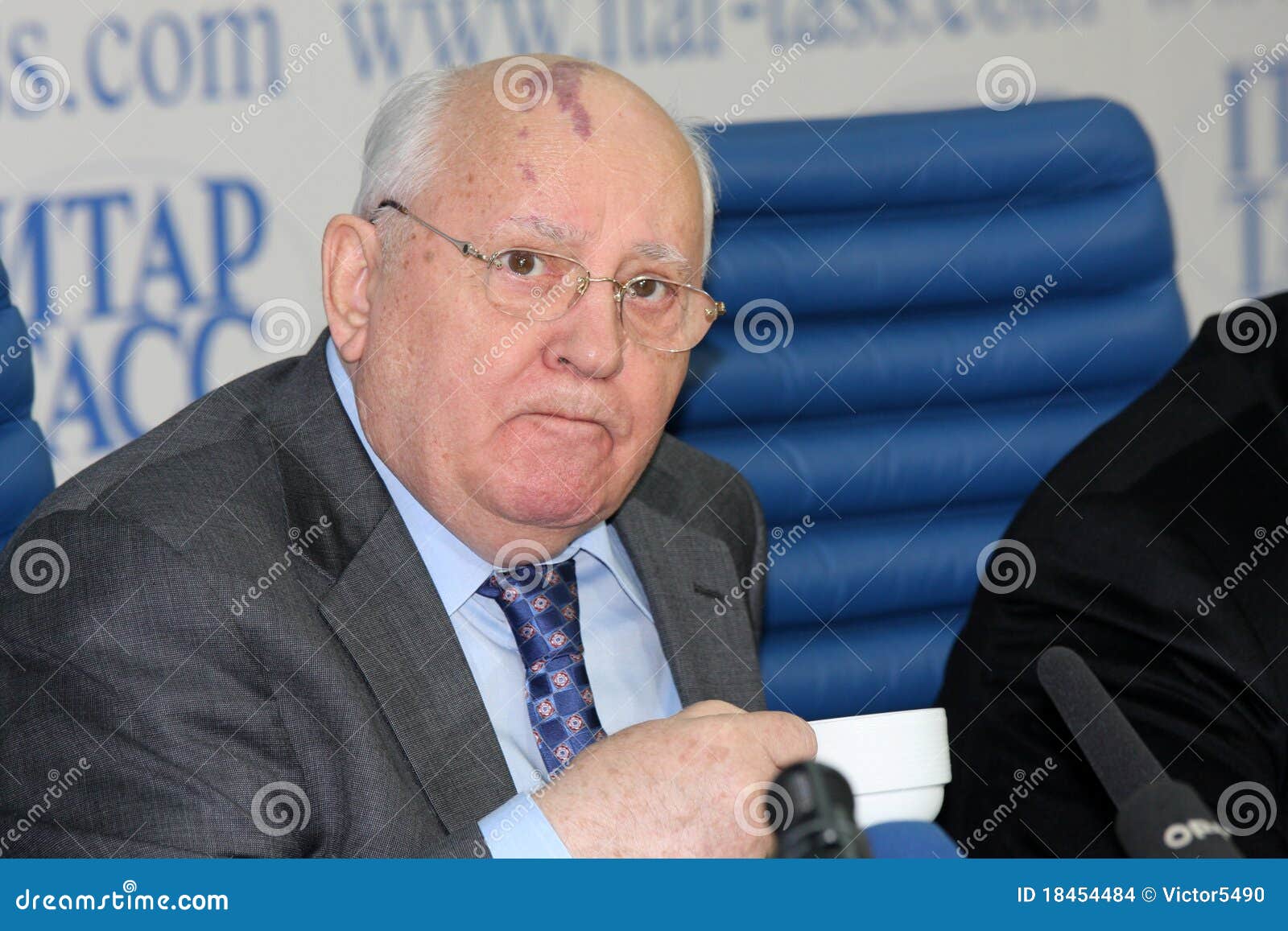 Mikhail Gorbachev. editorial stock image. Image of success - 18454484