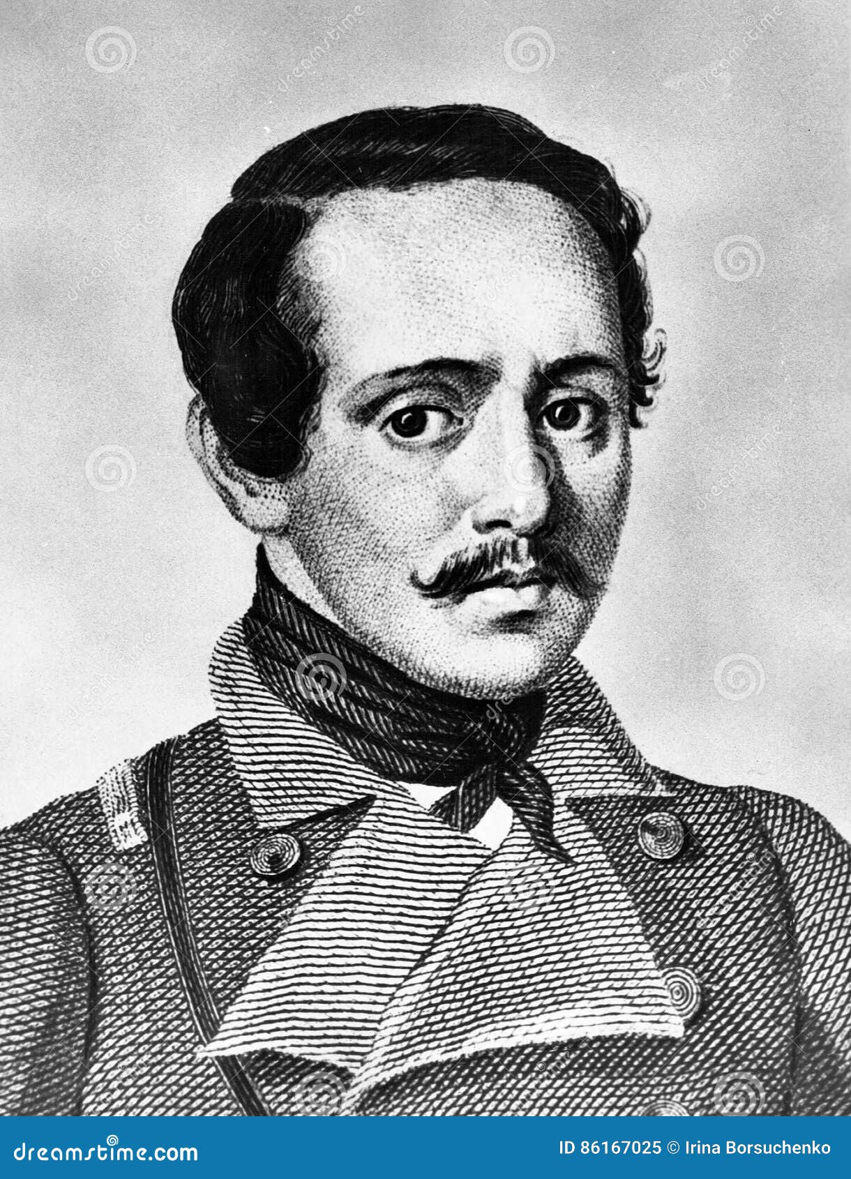 Mikhail Lermontov 1814-1841, Russian Poet Editorial Image - Image of ...