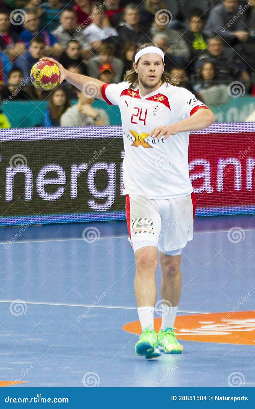 Mikkel Hansen de Dinamarca imagen de archivo editorial. Imagen de ...