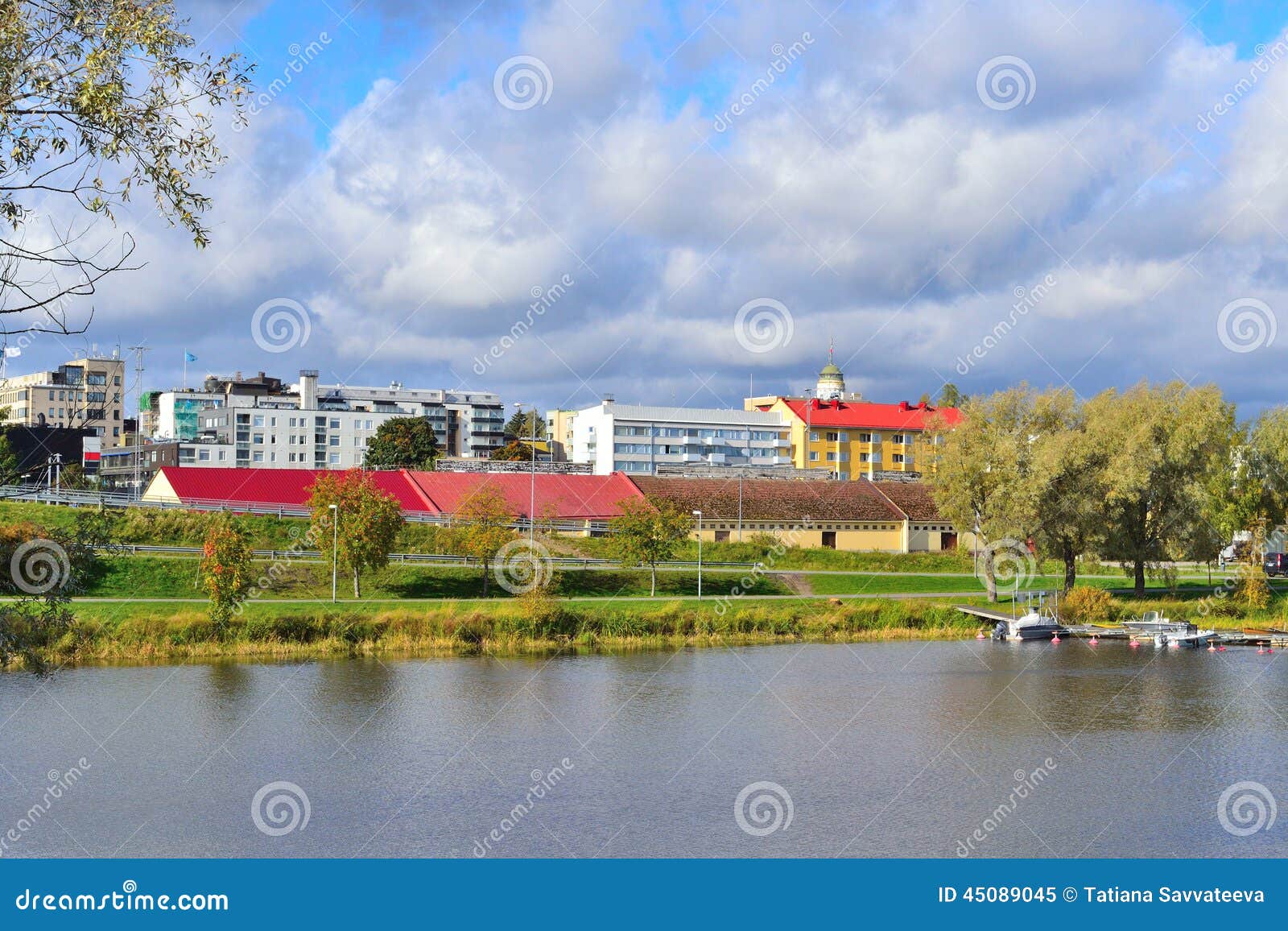 Mikkeli, Finland stock image. Image of sunny, harbor - 45089045