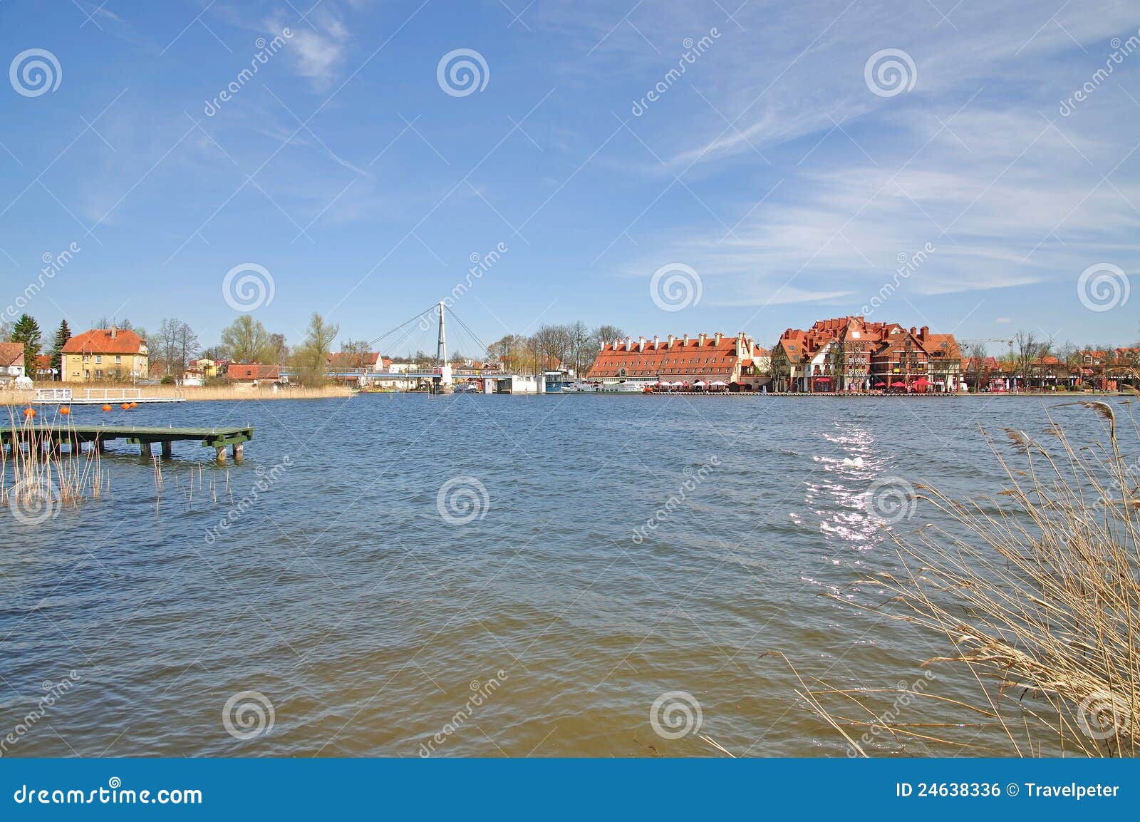 Mikolajki,Masuria,Poland stock photo. Image of europe - 24638336
