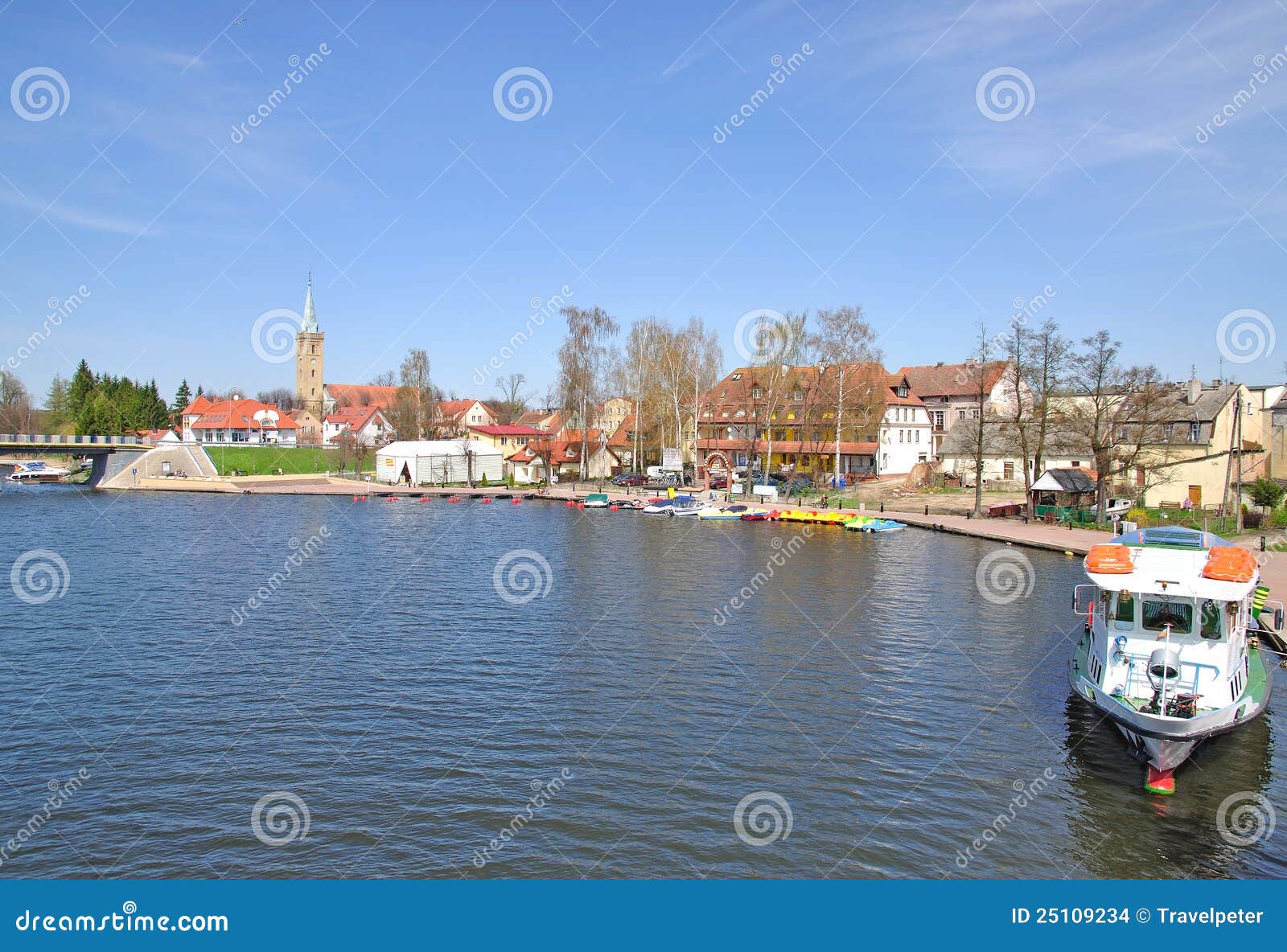 Mikolajki, Masuria, Polonia Foto de archivo - Imagen de turismo, europa ...