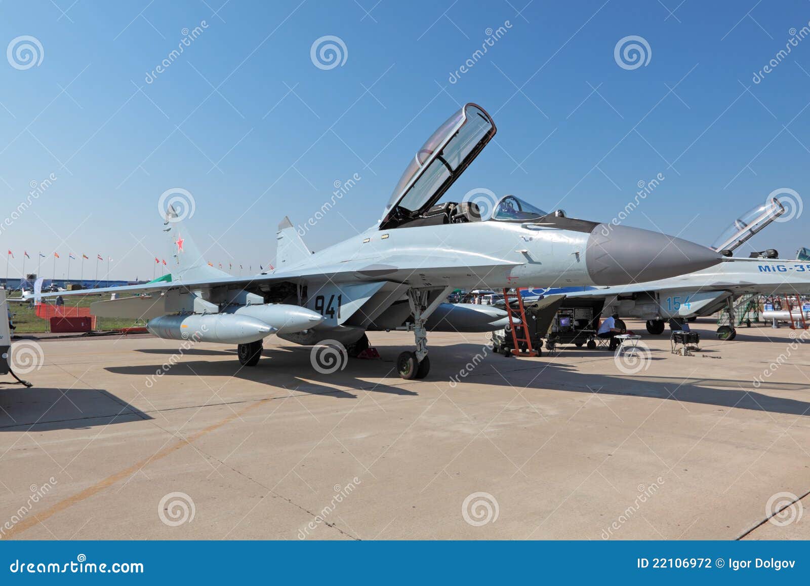 Mikoyan MiG-29, side view editorial photography. Image of russia - 22106972