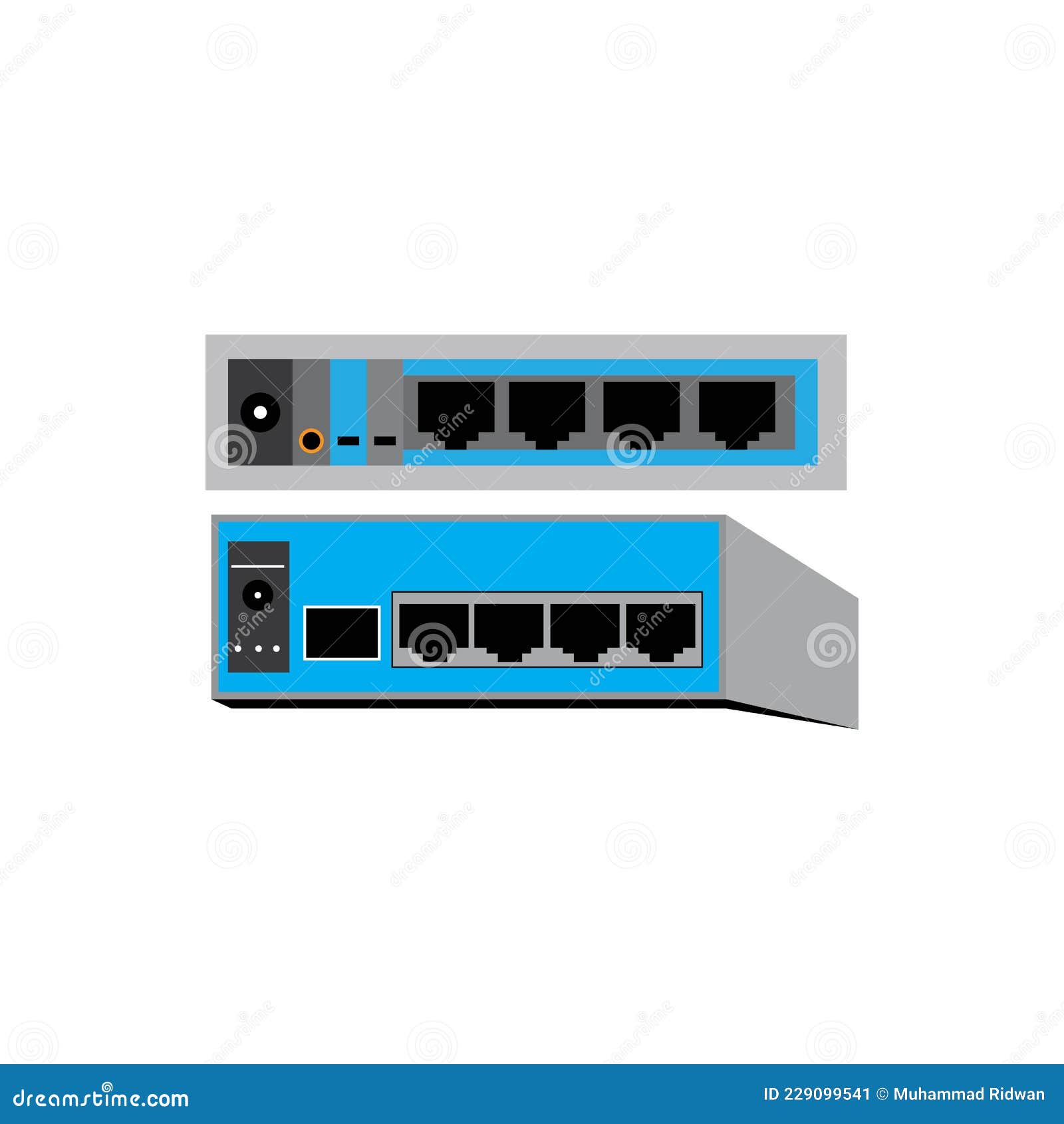 Mikrotik Design Vector Illustration Stock Vector - Illustration of ...