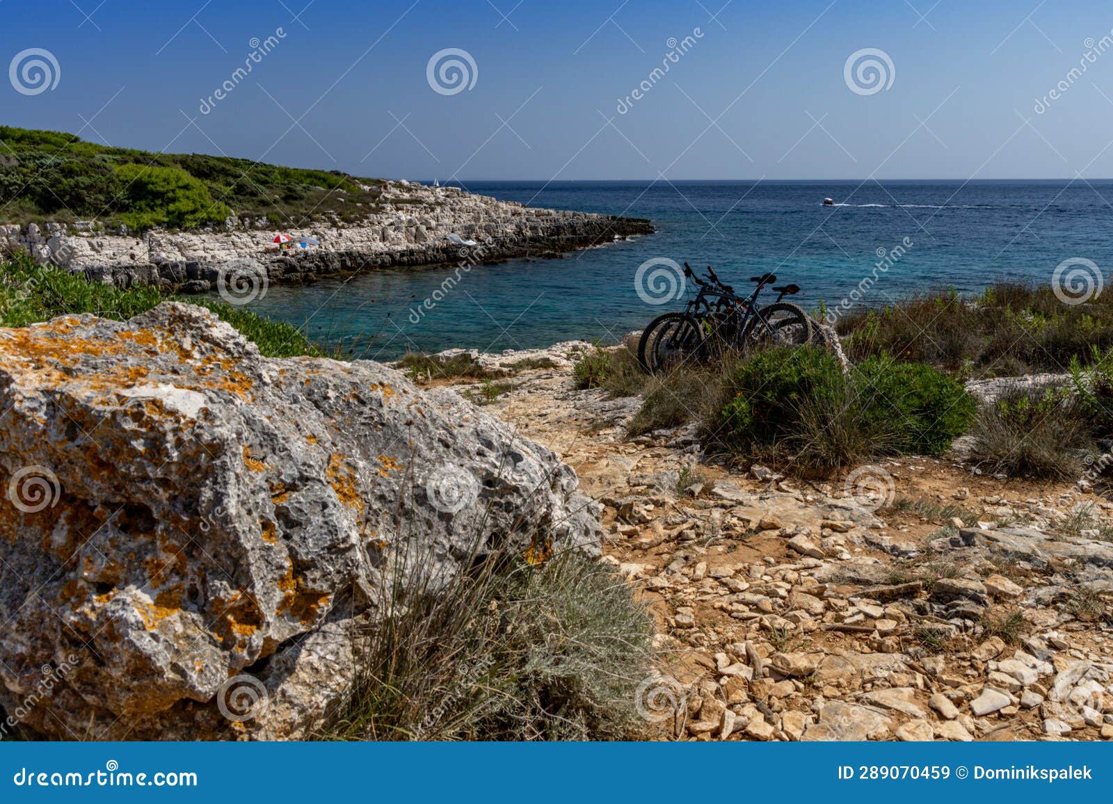 Mikule Drazic Beach Peninsula Kamenjak Pula Stock Image - Image of ...